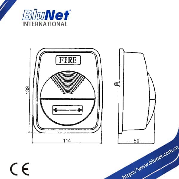 EPA-140 Fire sounders with flasher manufacturer | supplier