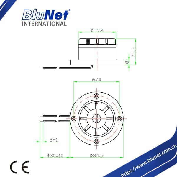 Mini Piezo Sounder EPA60S with high pitch| Manufacturer DSW